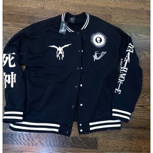 Hot Topic | Jackets & Coats | Death Note Ryuk Varsity Jacket Hot Topic ...